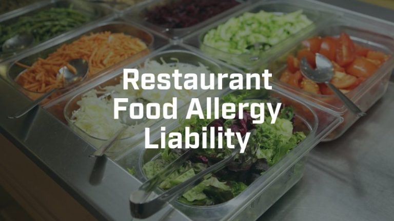 Restaurant Liability for Food Allergies